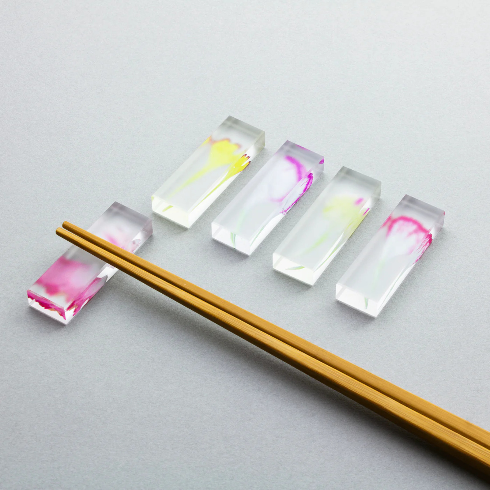 押花_はしおき_木箱入り5個セット | toumei（トウメイ）のプレゼント・ギフト通販 | TANP（タンプ）